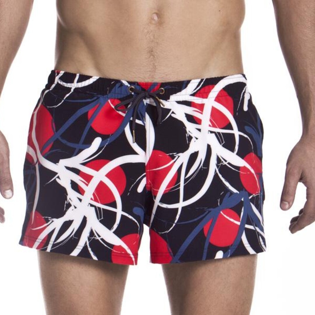 Funky Trunks Shorty Shorts Beach Short Marty Redfern | Mens Beachwear