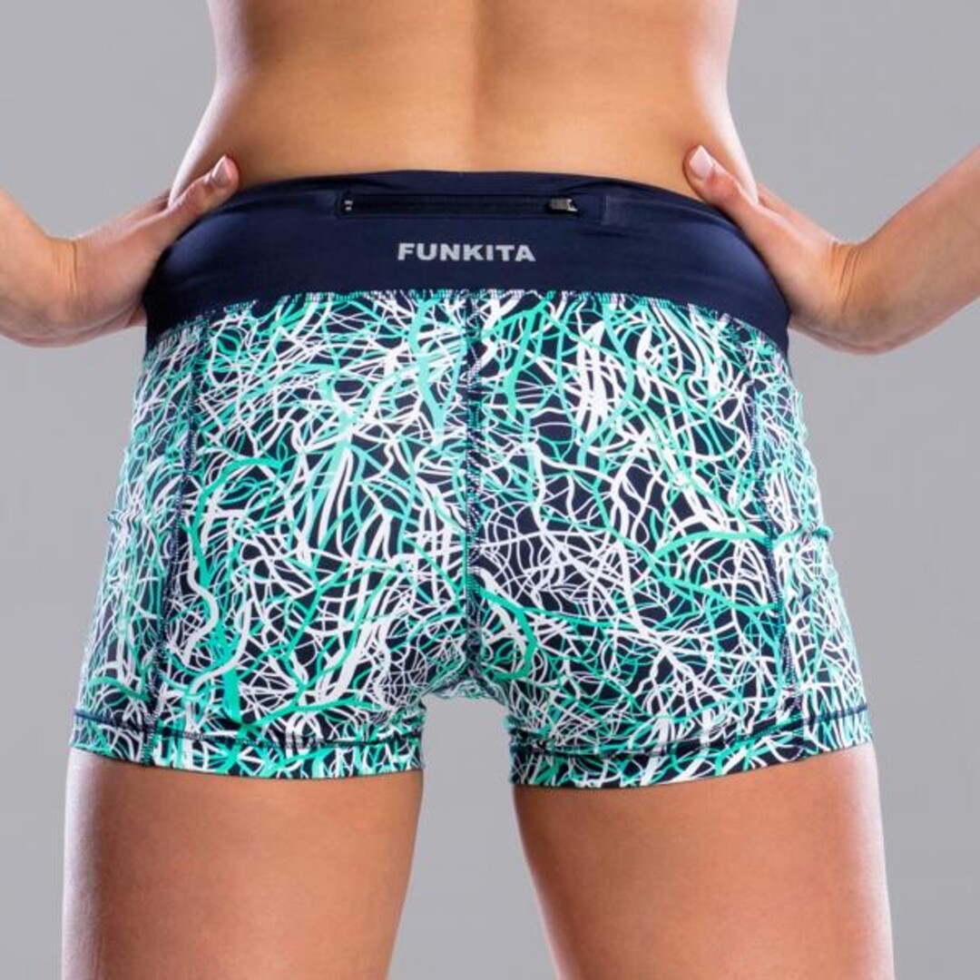 Funkita Fit Mimi Mini Gym Short So Vane | Ladies Activewear