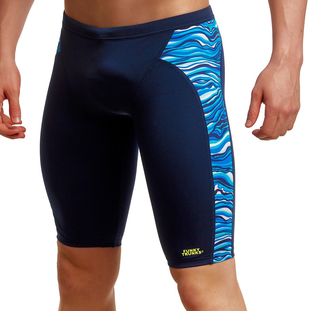 Funky Trunks Training Swim Jammers Wild Water | Mens Swimwear