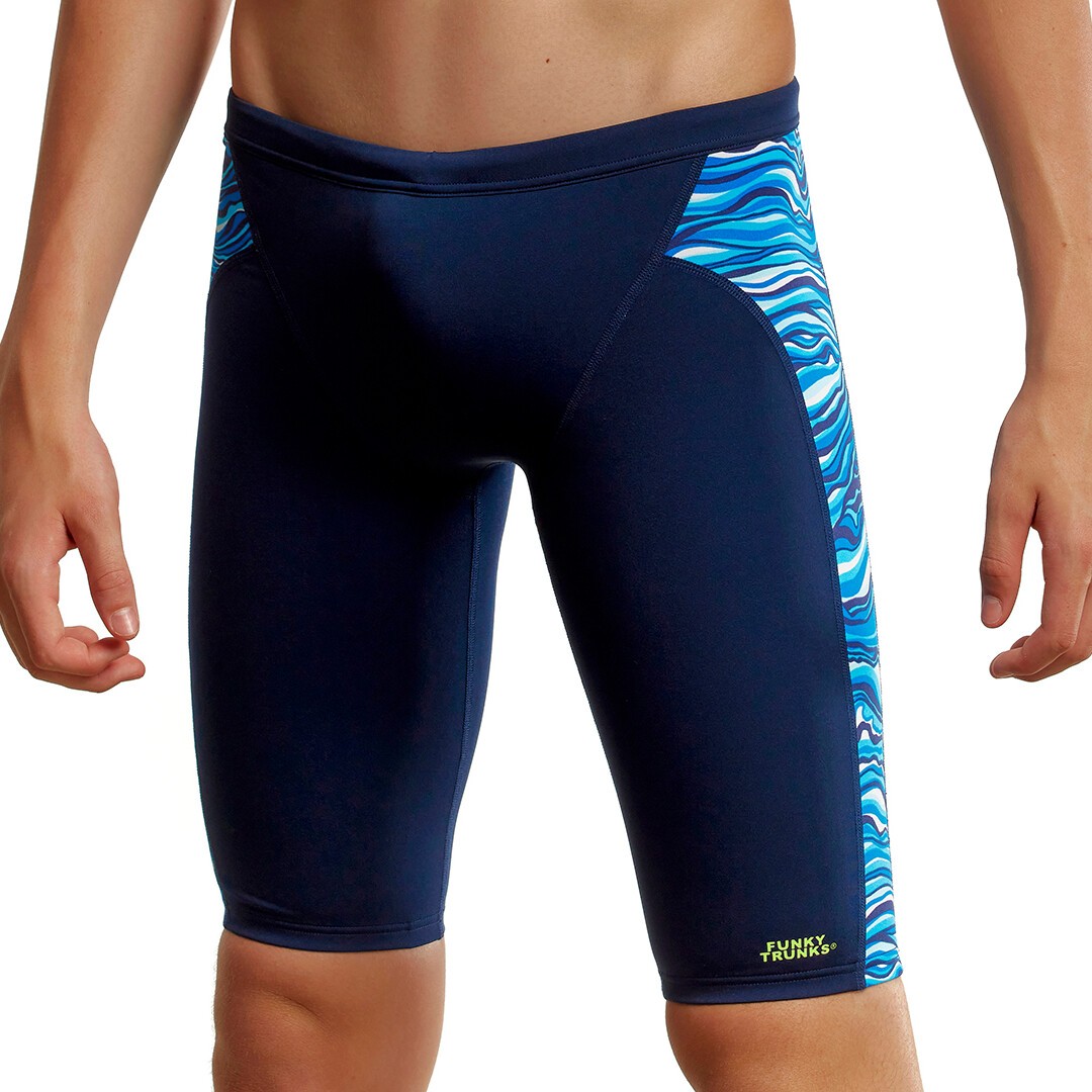 Funky Trunks Training Swim Jammers Wild Water | Boys Swimwear