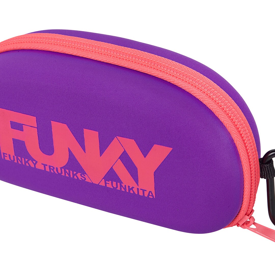 Funky Case Closed Goggle Case Purple Punch | Swim Equipment