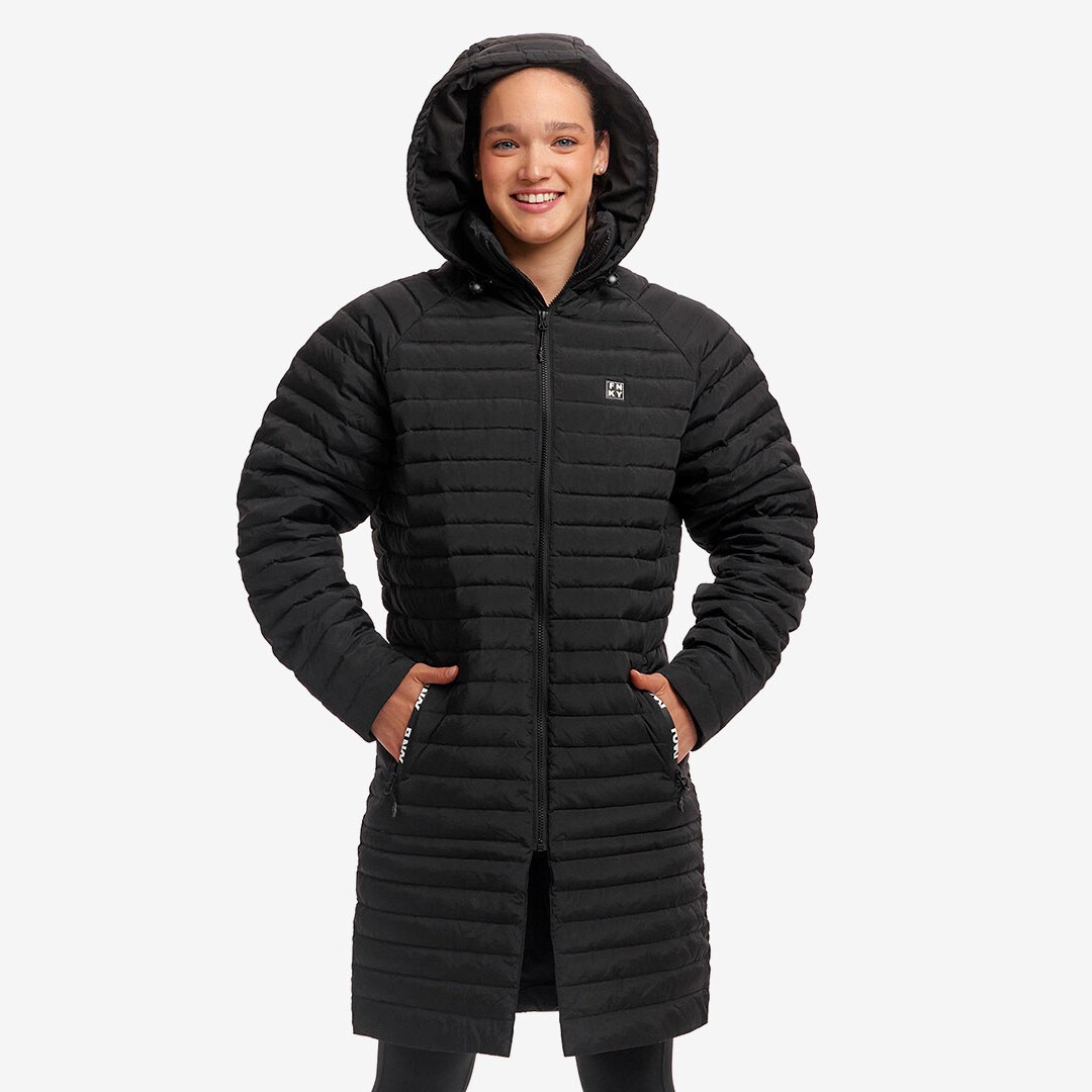 Funky Puff Daddy Deck Coat Black Attack | Unisex Activewear
