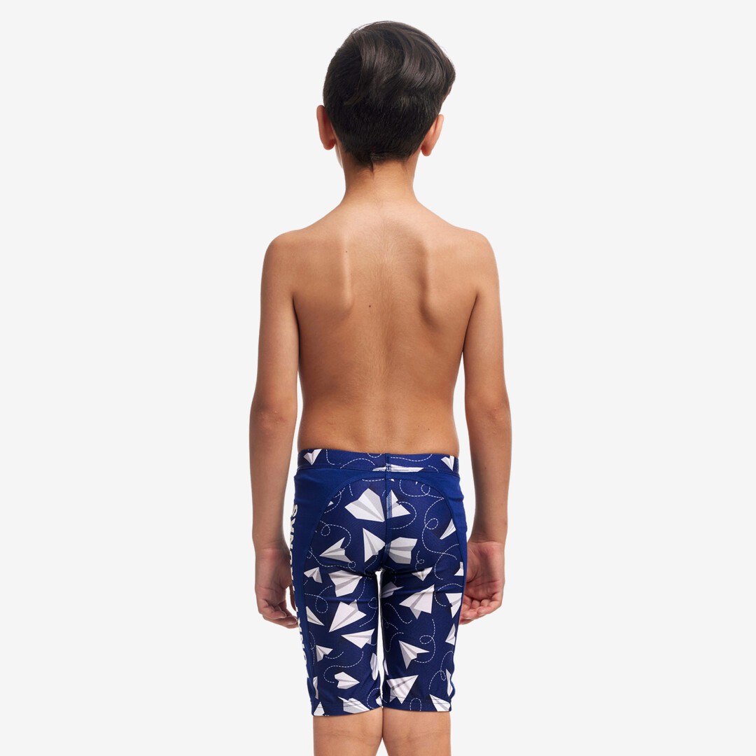 Toddler Boy's Miniman Jammers Paper Plain