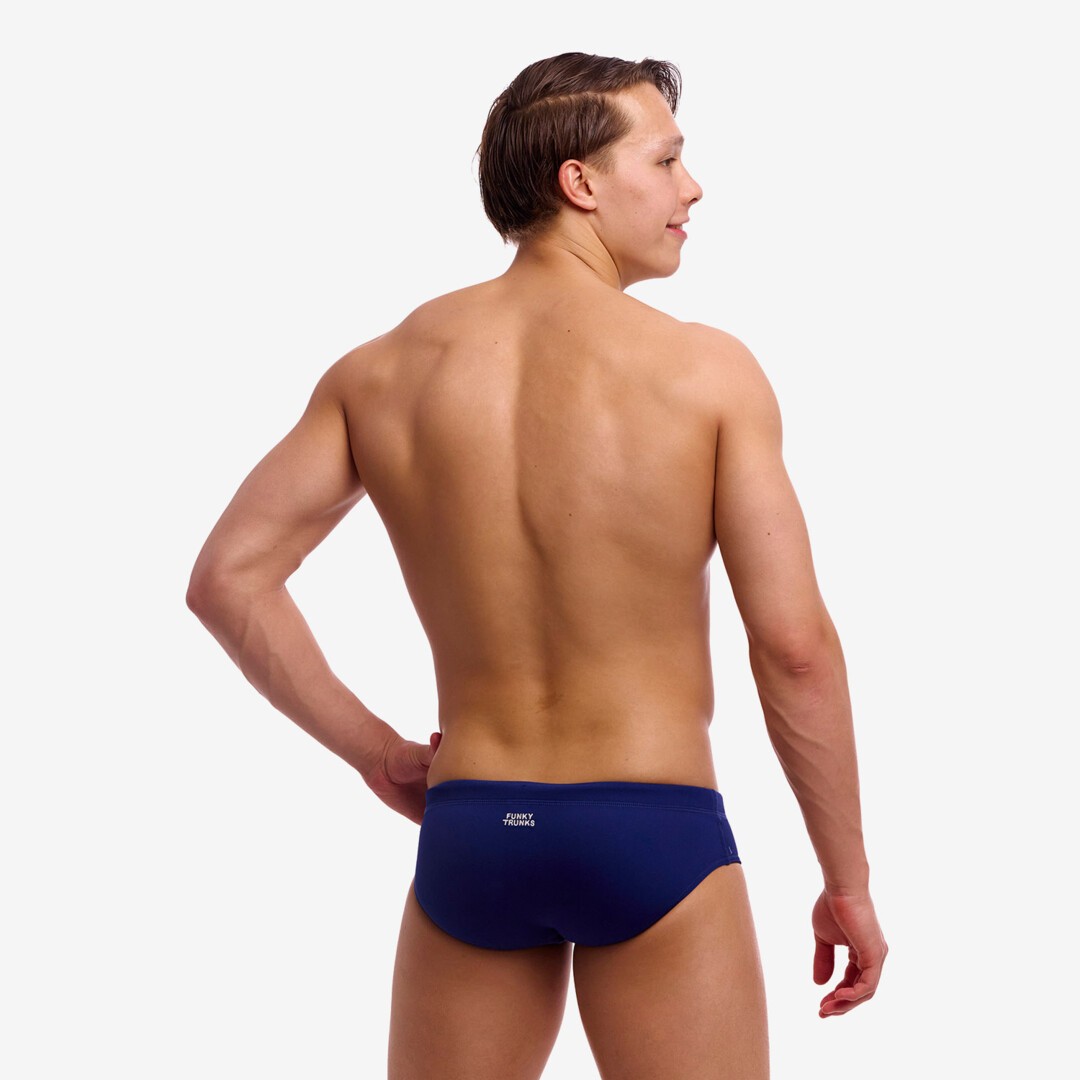 Funky Trunks Classic Swim Briefs Still Ocean | Mens Swimwear