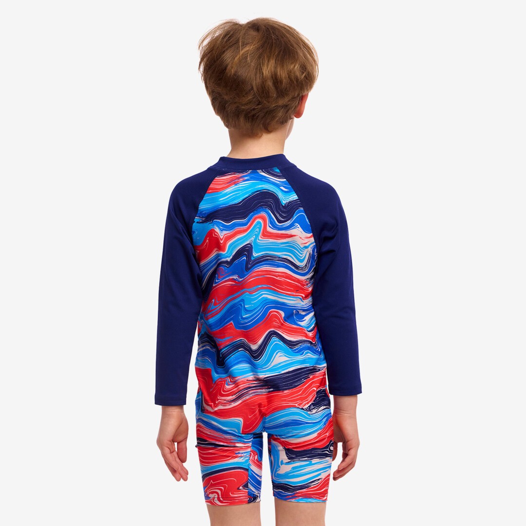 Toddler Boy's Go Jump Suit Wave Craze