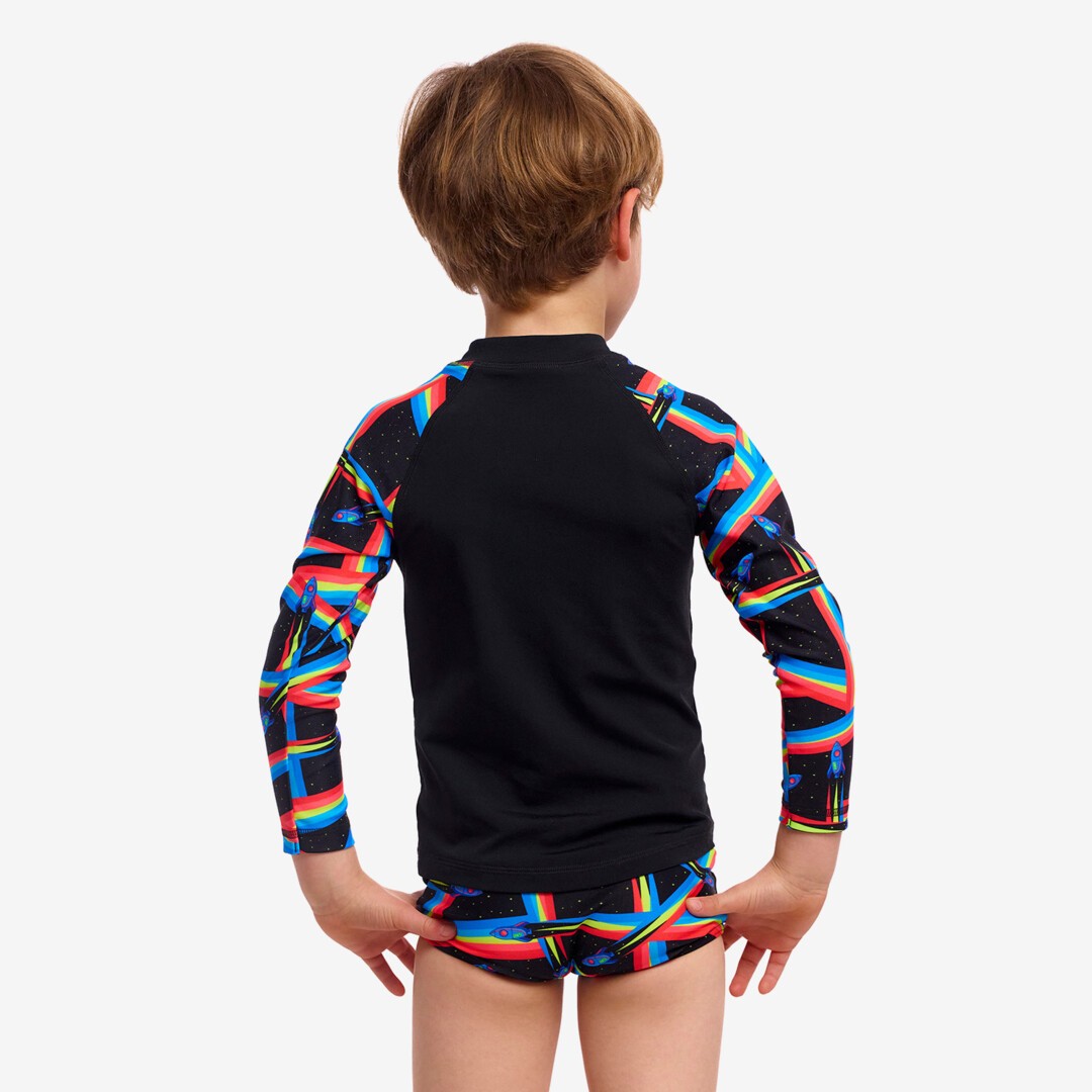 Toddler Boy's Zippy Rash Vest Pocket Rocket