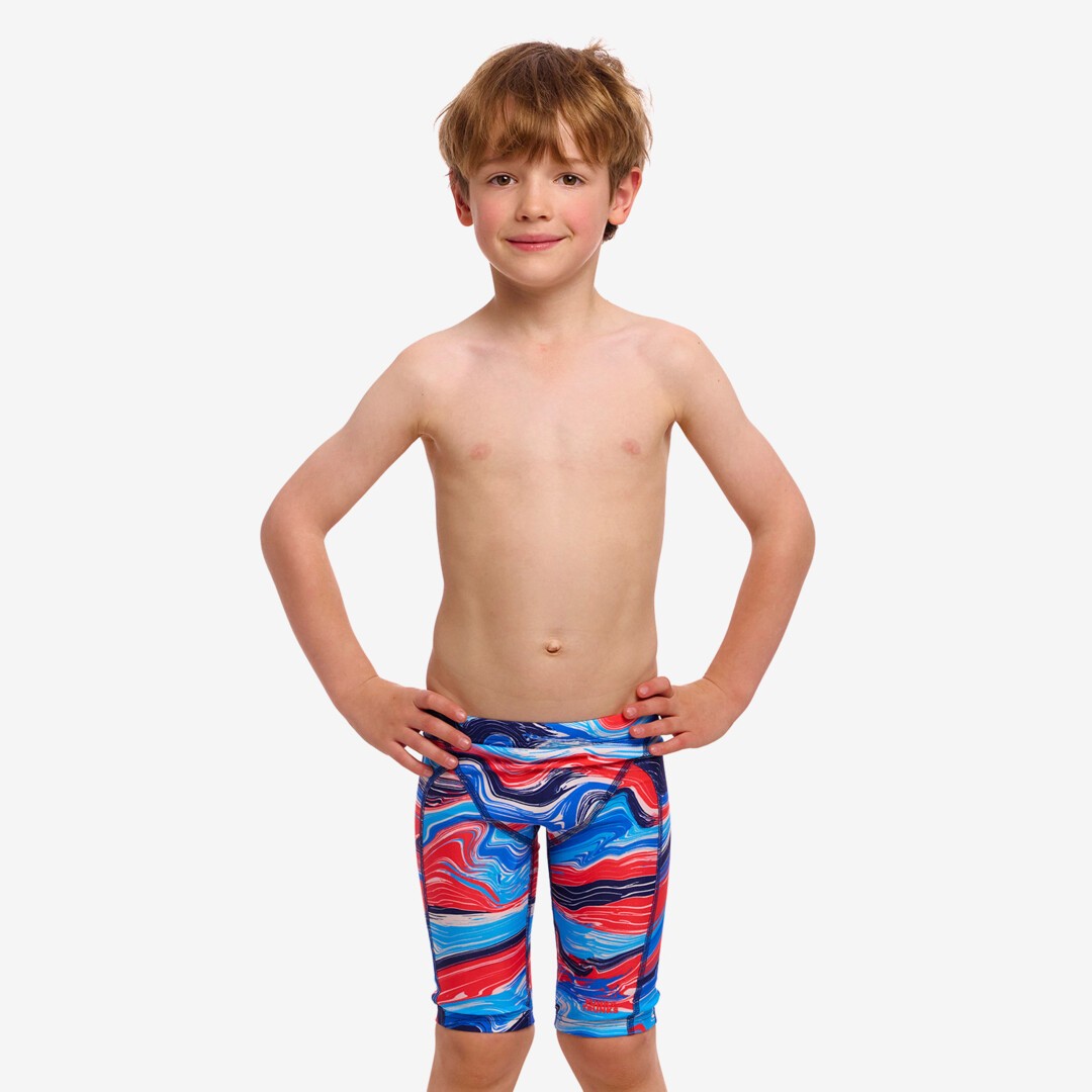 Toddler Boy's Miniman Jammers Wave Craze