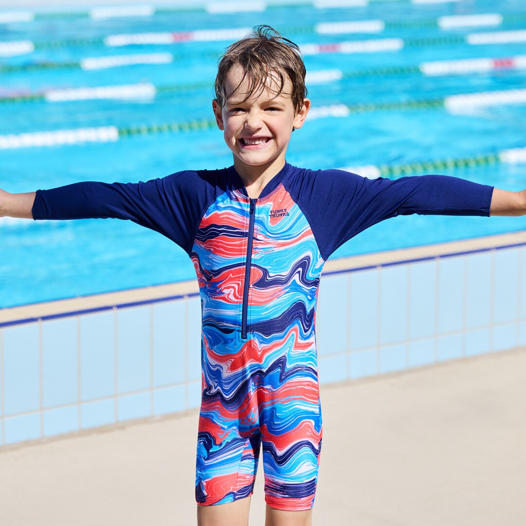 Toddler Boy's Go Jump Suit Wave Craze