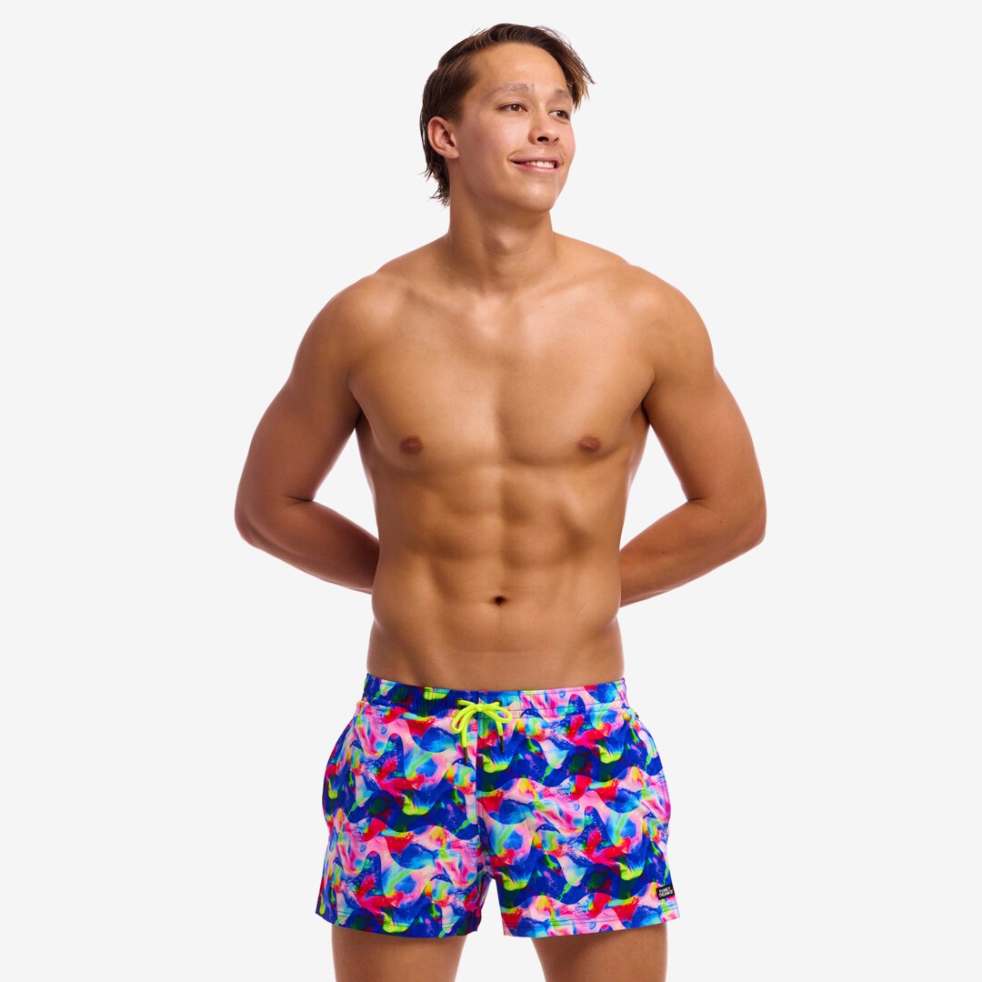 Men's Shorty Shorts Short Wet Wave