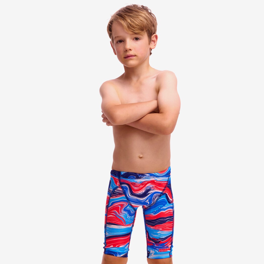 Toddler Boy's Miniman Jammers Wave Craze