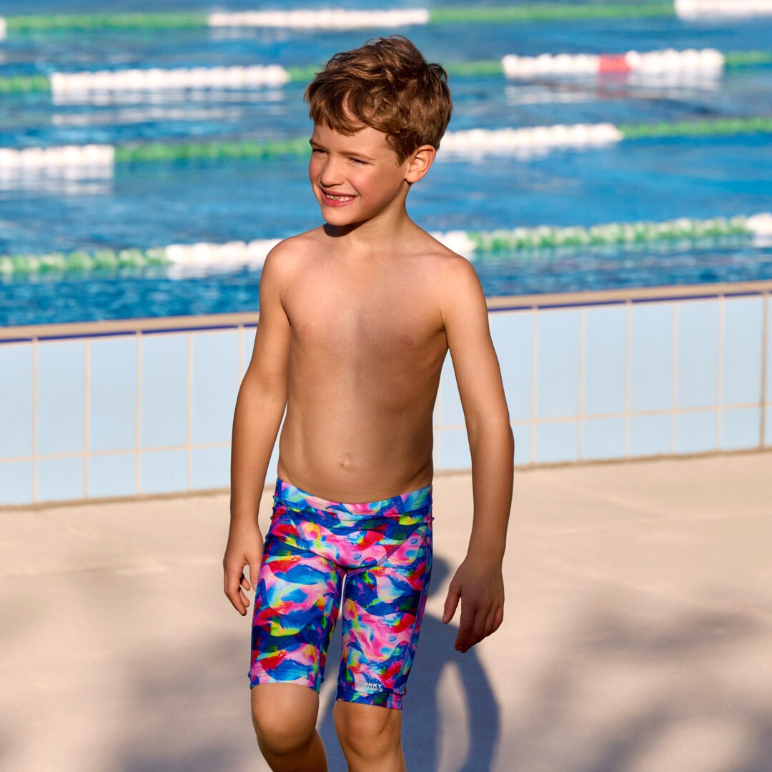 Toddler Boy's Miniman Jammers Wet Wave