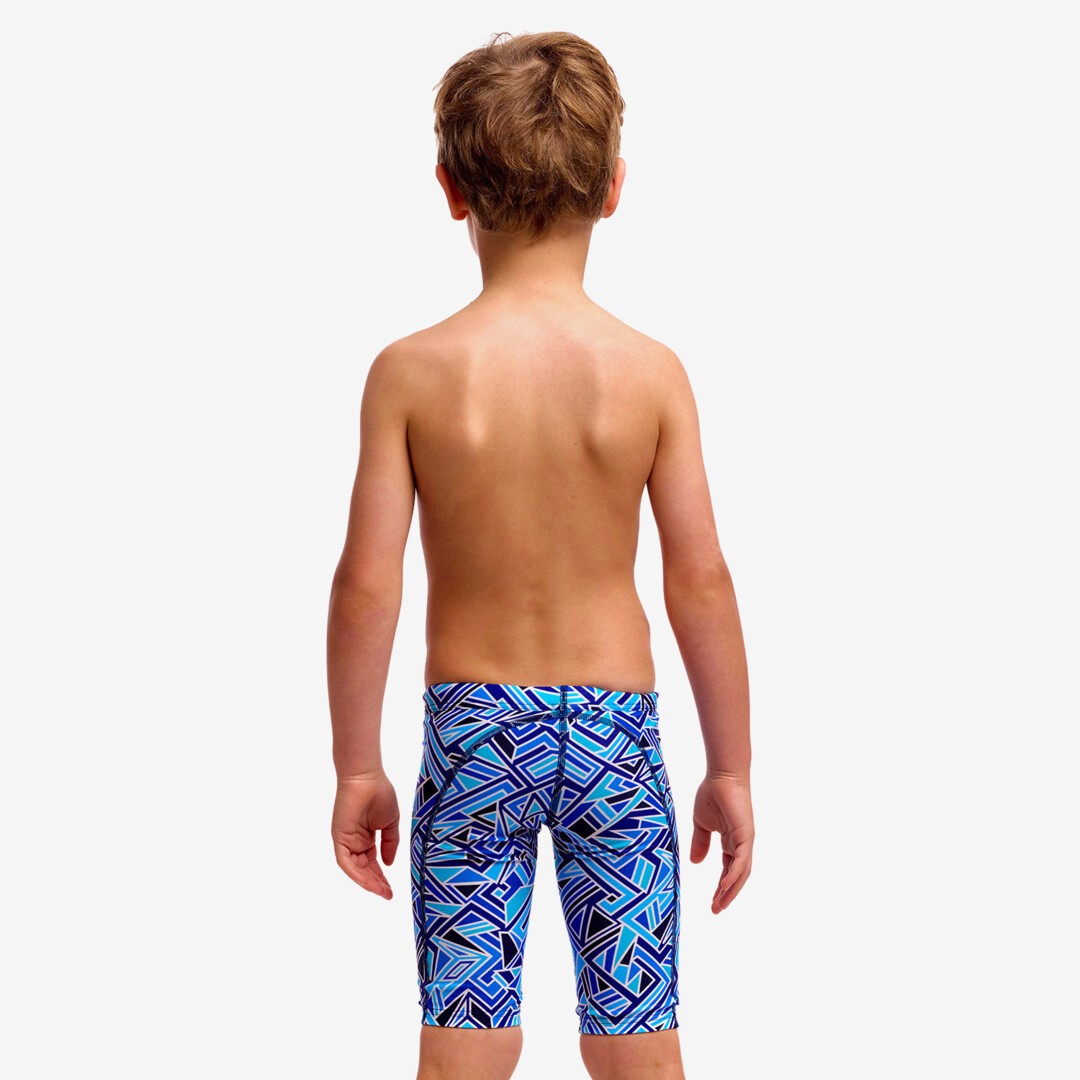 Toddler Boy's Miniman Jammers Blue Bits